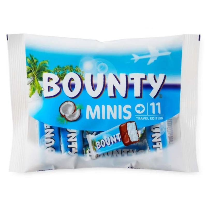 Jual BOUNTY Minis Chocolate 333 Gram Isi 11 Pcs (Made in Netherlands ...
