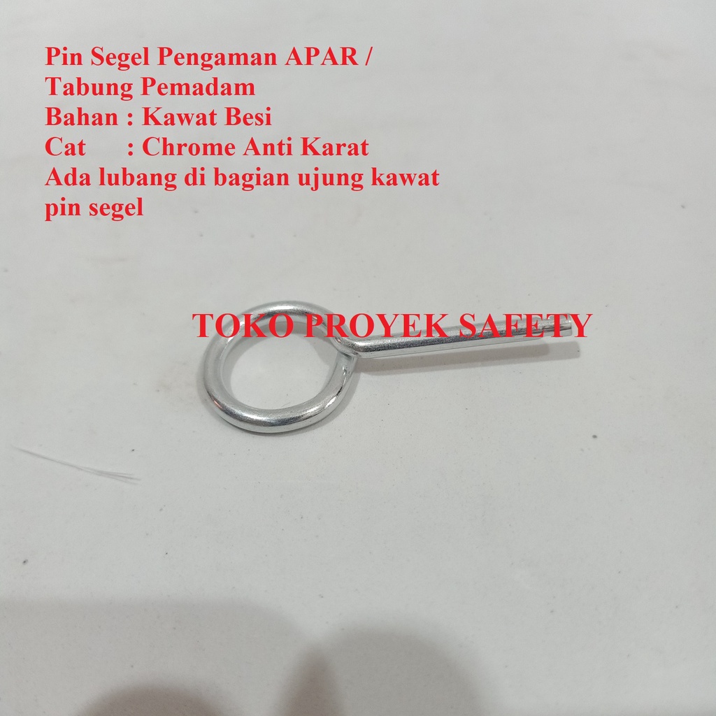Jual Kawat Segel Pin Apar Tabung Pemadam Api / Safety Pin Besi Pengaman ...