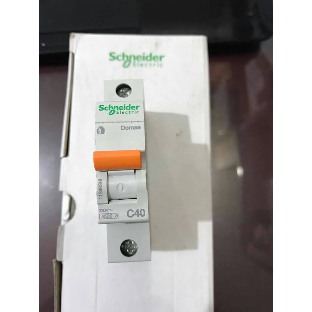Jual MCB Circuit Breaker 1P/C40 40A Domae Schneider | Shopee Indonesia