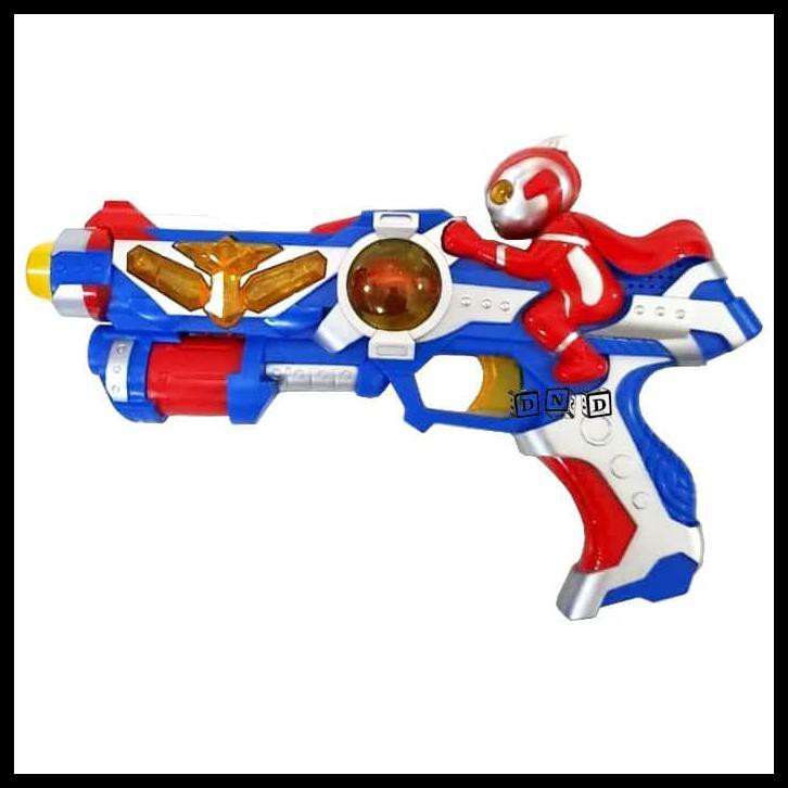 Jual Mainan Anak - Pistol Projection Music Gun Ultraman Lampu Suara 181 ...
