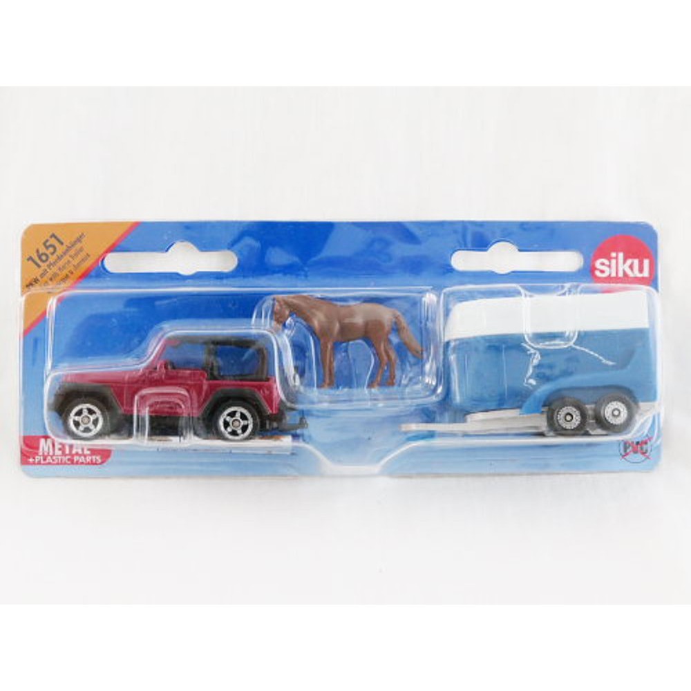 Jual Siku Jeep Wrangler with Horse Trailer merah | Shopee Indonesia