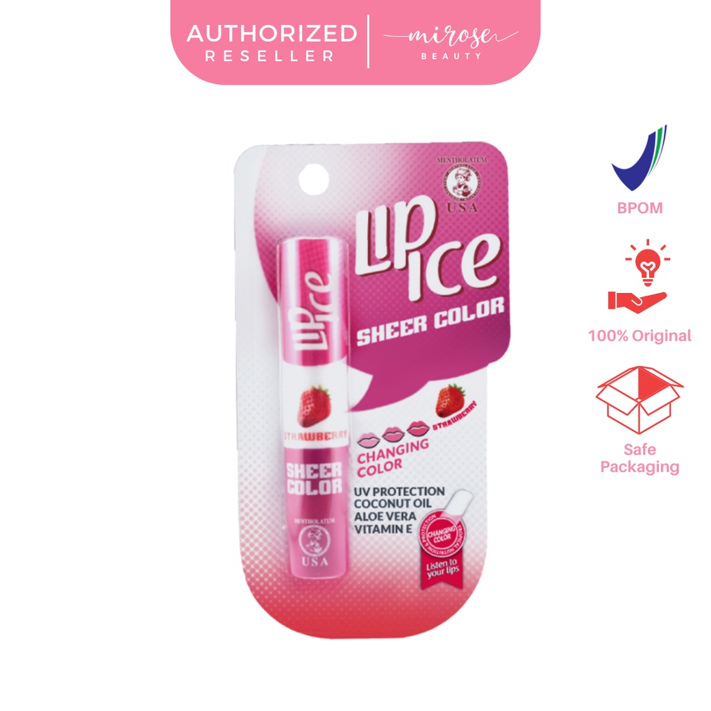 Jual Lip Ice Sheer Colour / Fruity 2.2gr | Shopee Indonesia