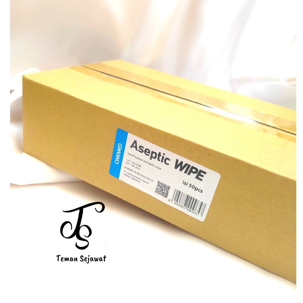 Jual Aseptic Wipe Tissue Antiseptic | ONEMED ORIGINAL | Shopee Indonesia