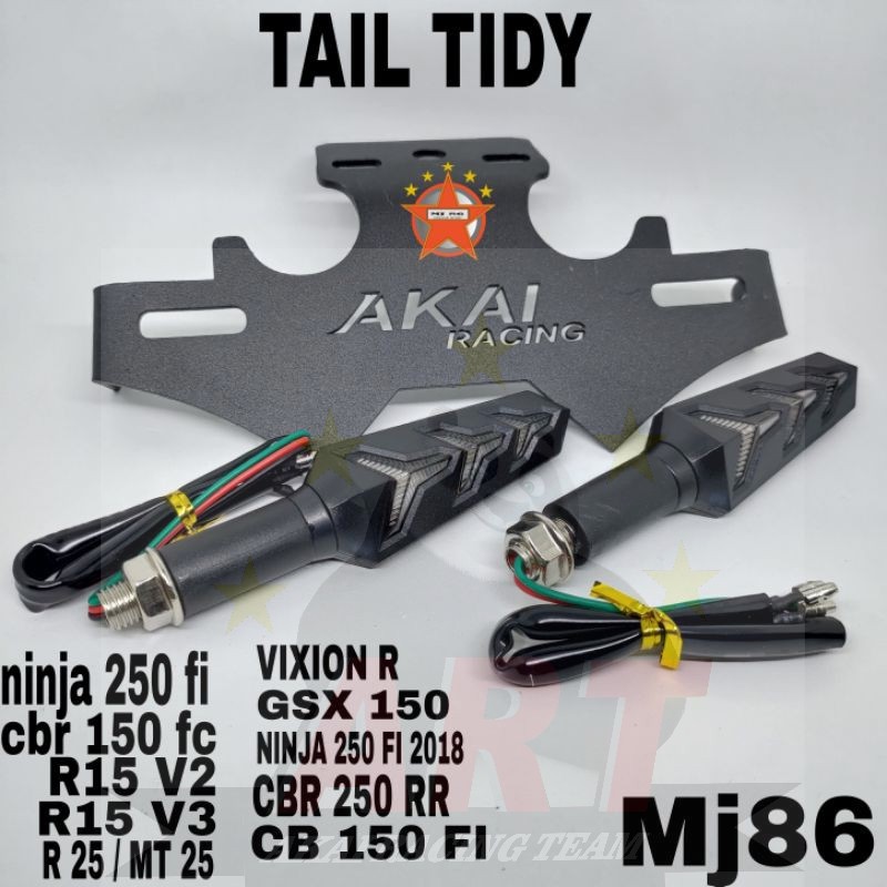 Jual Tail Tidy Paket Sen Panah Running Motor Ninja Cbr R15 R25 Gsx ...