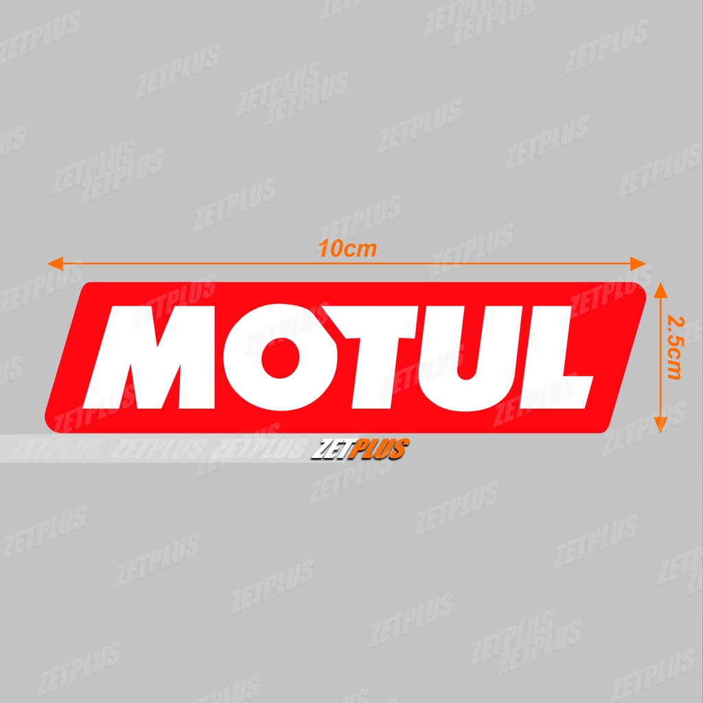 Jual STIKER MOTUL /sticker vinyl grafftact oli racing/motocross/ATV ...