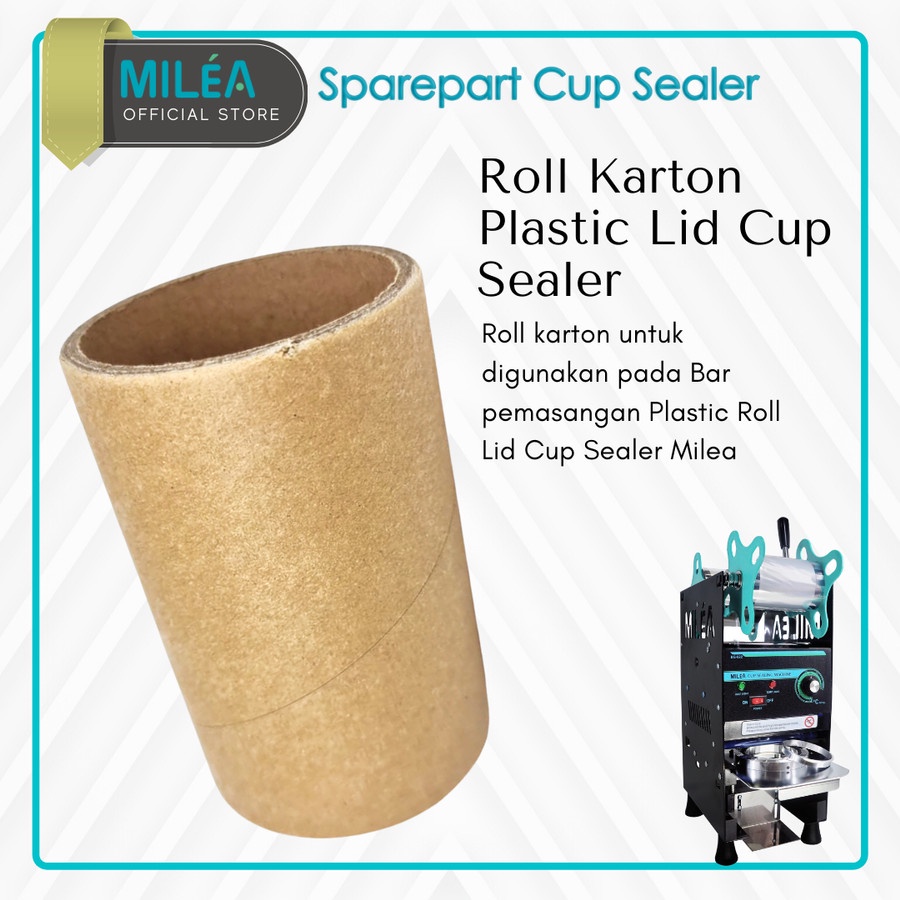 Jual MILEA - Spare Part | Rol Karton Plastik Lid Cup Sealer / Roll ...