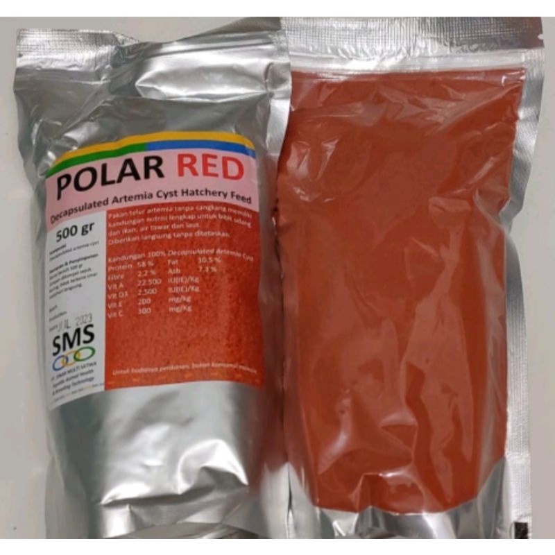 Jual Polar Red Artemia 500 gram / 500gram | Shopee Indonesia