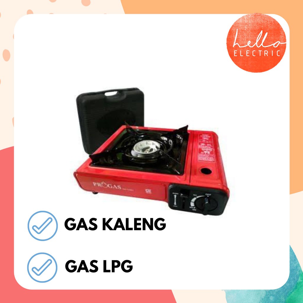Jual KOMPOR TAS / KOMPOR CAMPING / KOMPOR PORTABLE / PROGAS - PRO GAS 2 ...