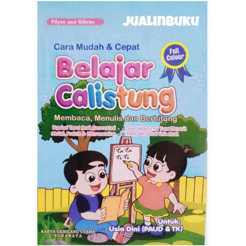 Jual Buku Anak Cara Cepat Dan Mudah Belajar Calistung untuk Paud dan TK ...