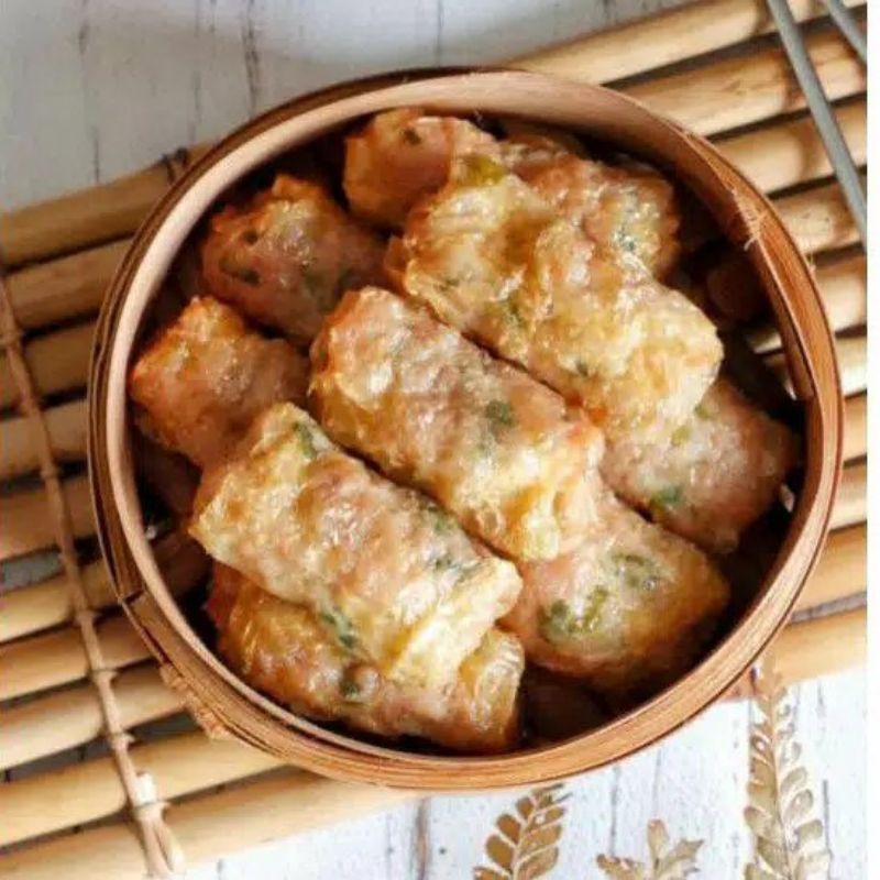 Jual Dimsum Lumpia ayam / Lumpia ayam udang / Lumpia ayam kulit tahu ...