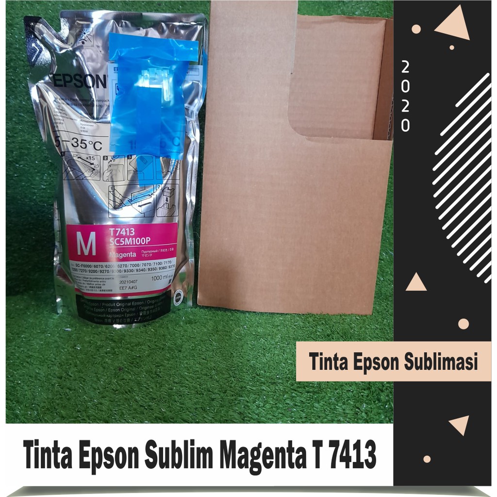 Jual Tinta Epson F Series Sublim Magenta (Original 1 Liter) | Shopee ...