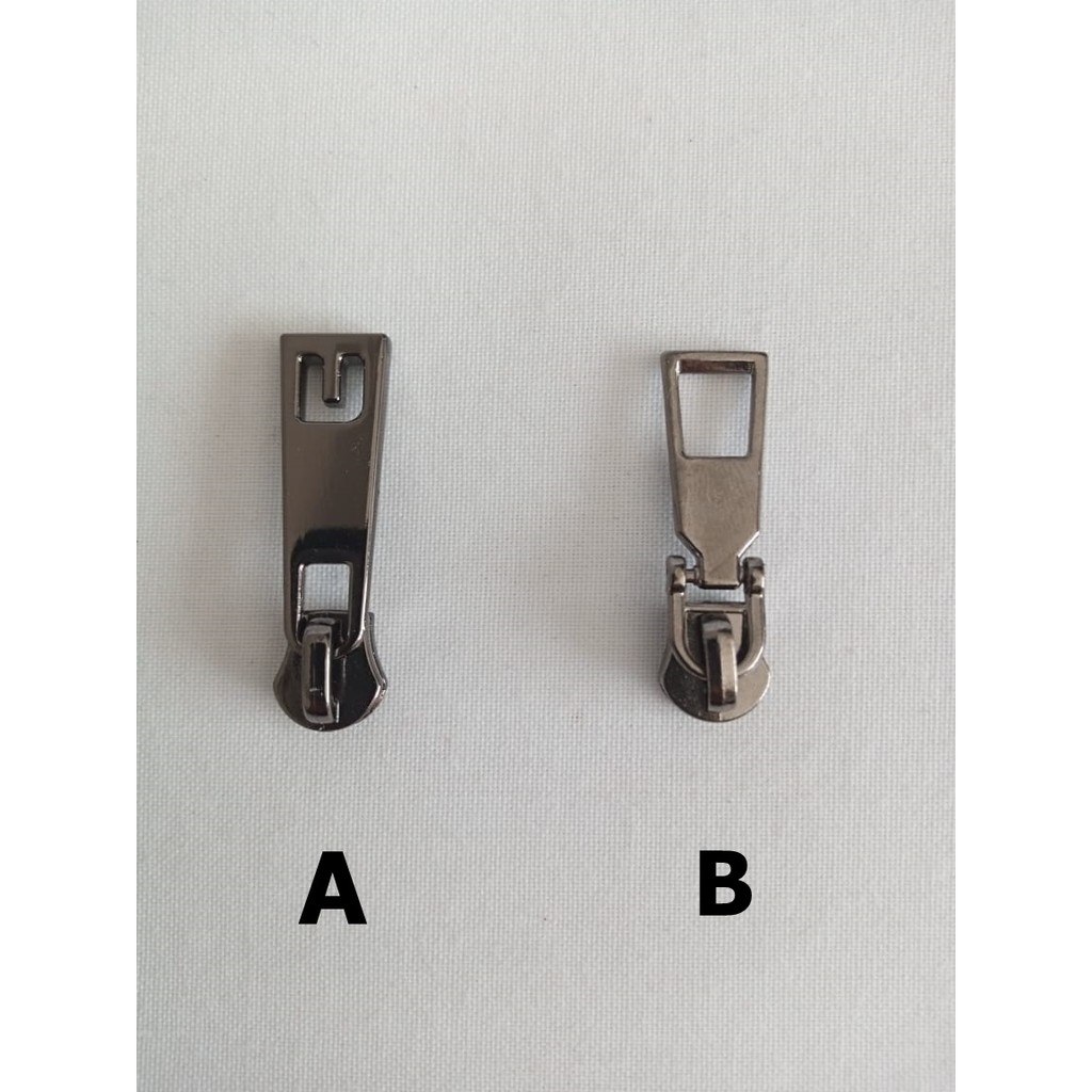 Jual Kepala Resleting / Head Zipper Gigi Besi Black Nikel no. 5 ...
