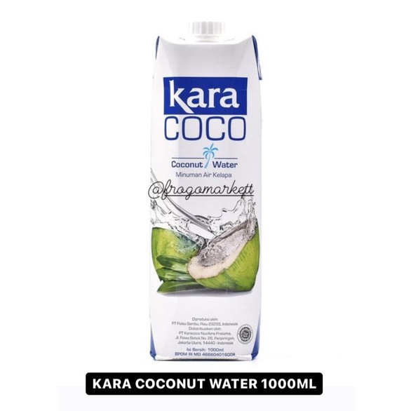 Jual Kara Coco Coconut Water Minuman Air Kelapa 1000ml | Shopee Indonesia