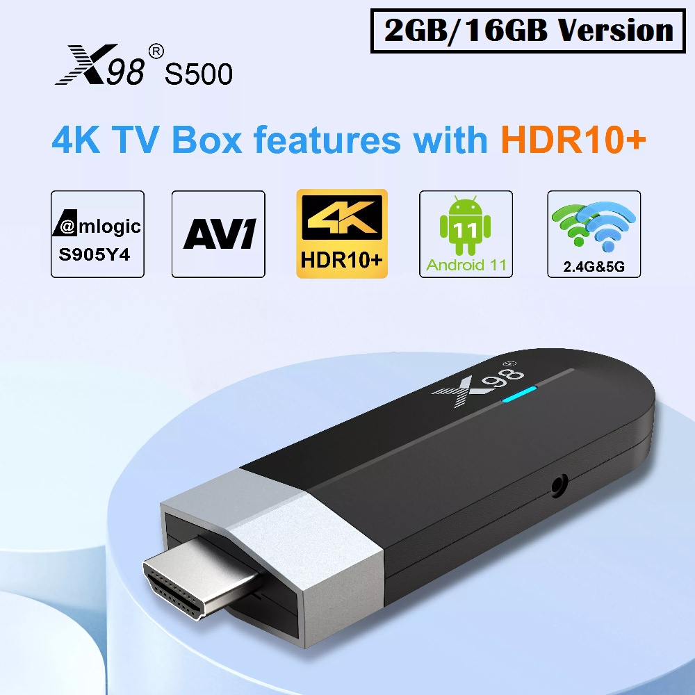 Jual X98 S500 - Android OS Smart TV Stick 4K UHD | Shopee Indonesia