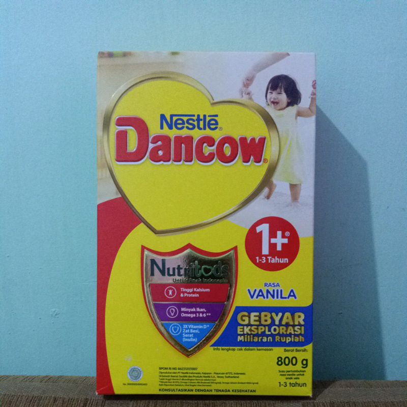 Jual Susu dancow 1+ vanila 800gr | Shopee Indonesia