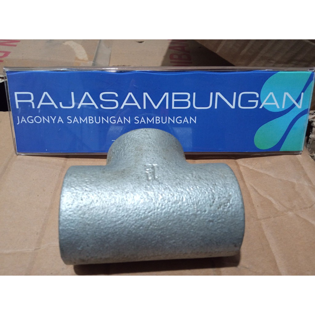 Jual TEE Besi 1 1/2 Inch Sambungan Pipa Paralon Cabang 3 T Ti Welding ...