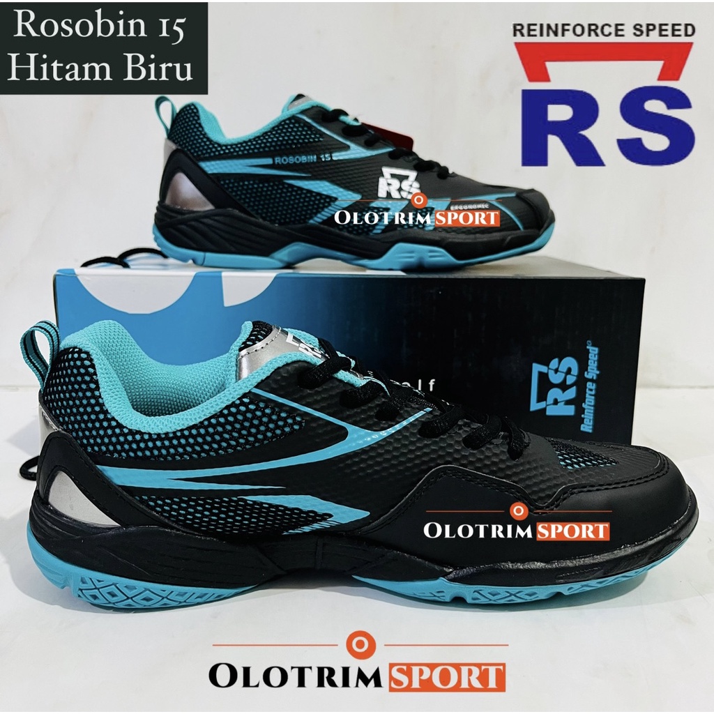 Jual Sepatu Badminton RS Rosobin 11 12 14 15 16 17 18 Original | Shopee ...
