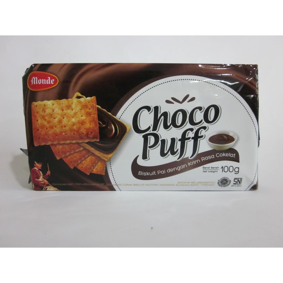 Jual Monde choco puff 100g | Shopee Indonesia