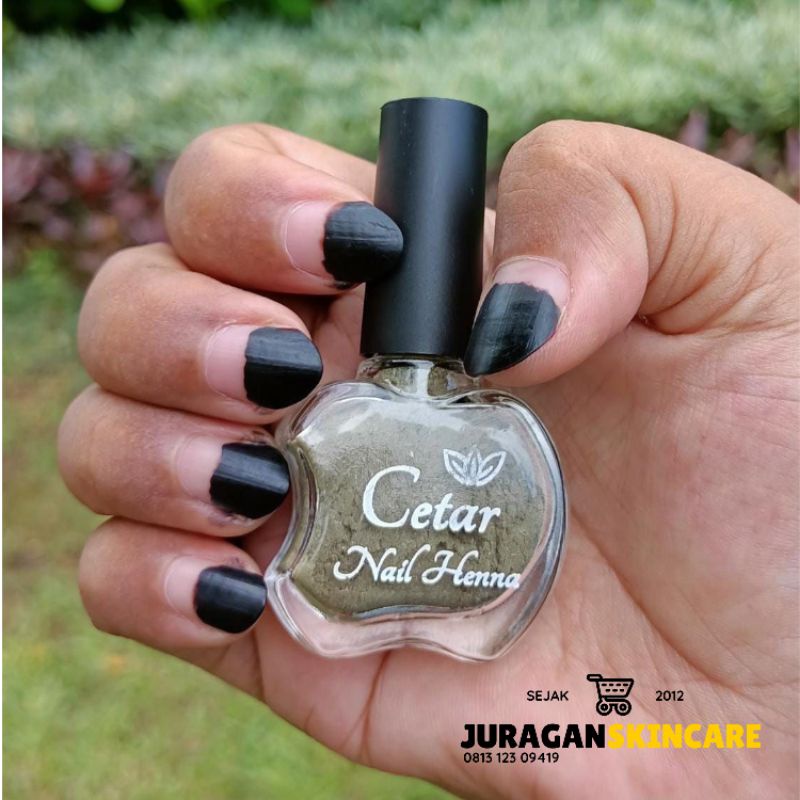 Jual TUFFAH dan CETAR Nail Henna Kemasan 10 mL Hena Kuku Halal dan Sah ...