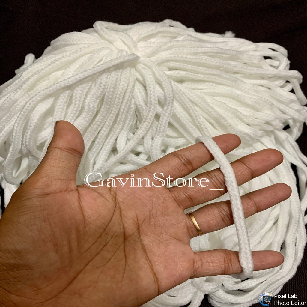 Jual TALI SUMBU TALI KUR TALI KEPANG GEMBOS 6MM TALI CELANA KOLOR ...