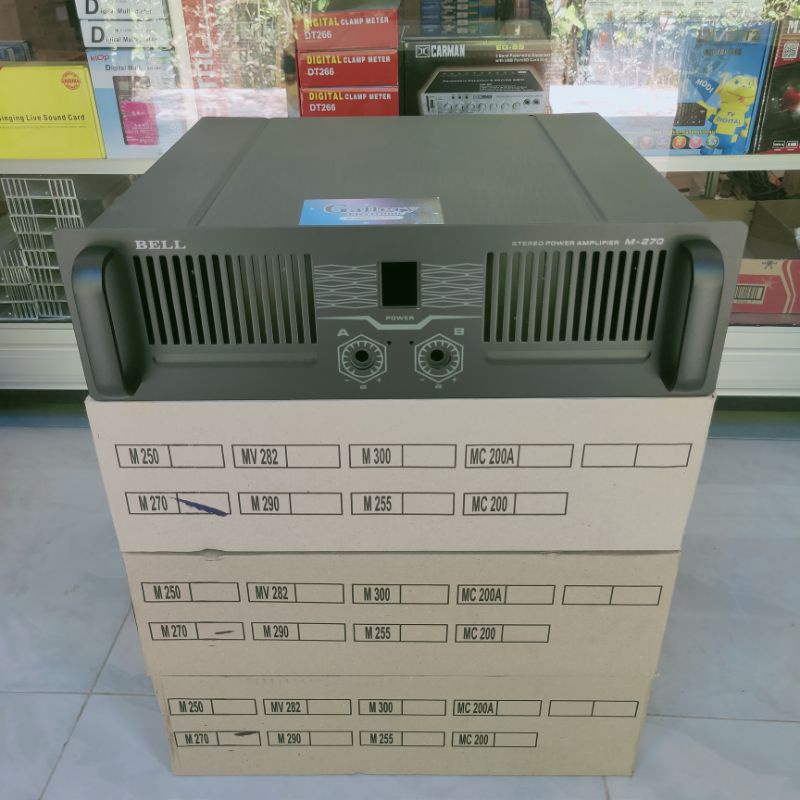 Jual Bok Power Amplifier merk Bell M270 / M 270 tebal | Shopee Indonesia