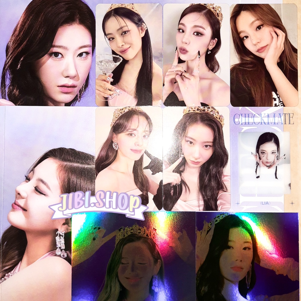 Jual [sharing] itzy checkmate album official photocard pc ktown yeji ...
