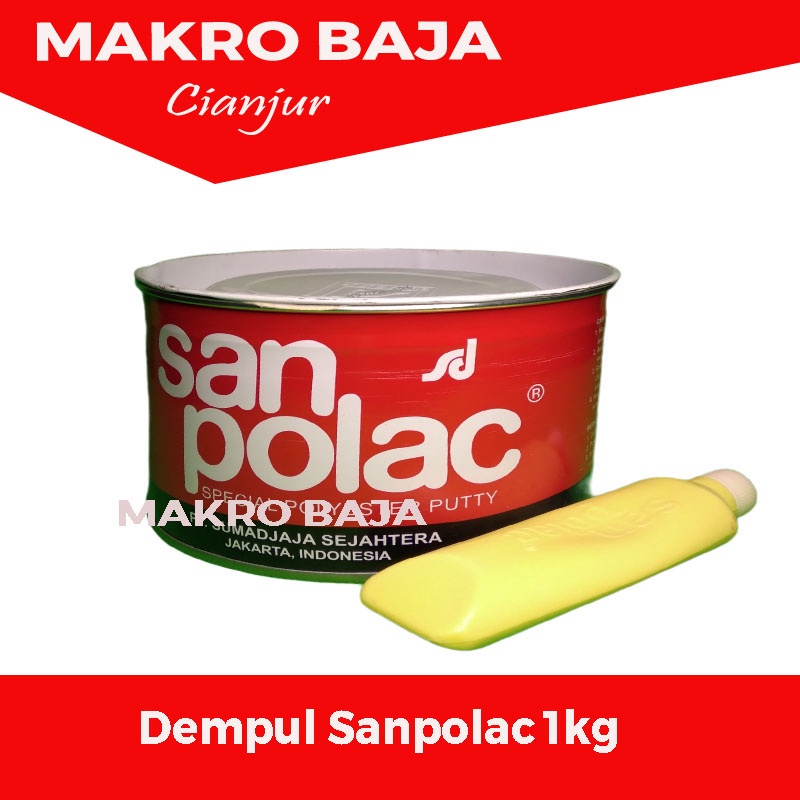 Jual Sanpolac 1 Kg/ Dempul Besi | Shopee Indonesia