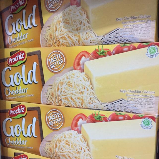 Jual Keju cheddar kraft/anchor/topchiz/wincheez/prochiz gold/prochiz ...