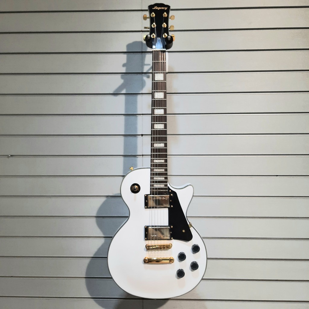 Jual LEGACY - Electric Gitar Model LP EL-300-WH ( 408000779 ) | Shopee ...