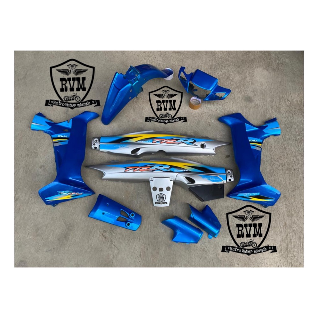 Jual Cover Body Fizr F1zr Full Set Cover Bodi Halus Yamaha Fiz r biru ...