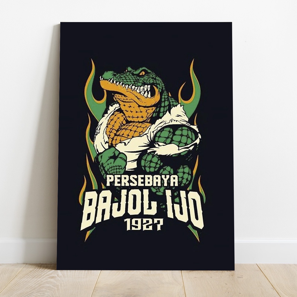 Jual Poster Persebaya Surabaya Bajol Ijo 1927 FC Suporter Sepak Bola ...