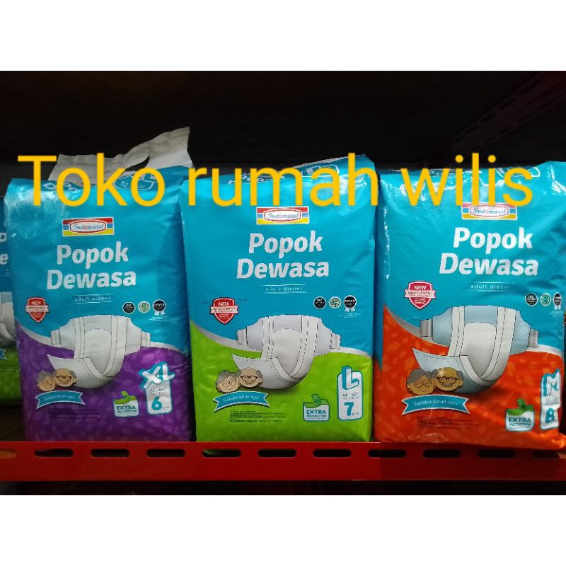 Jual Diapers popok dewasa indomaret tipe perekat | Shopee Indonesia