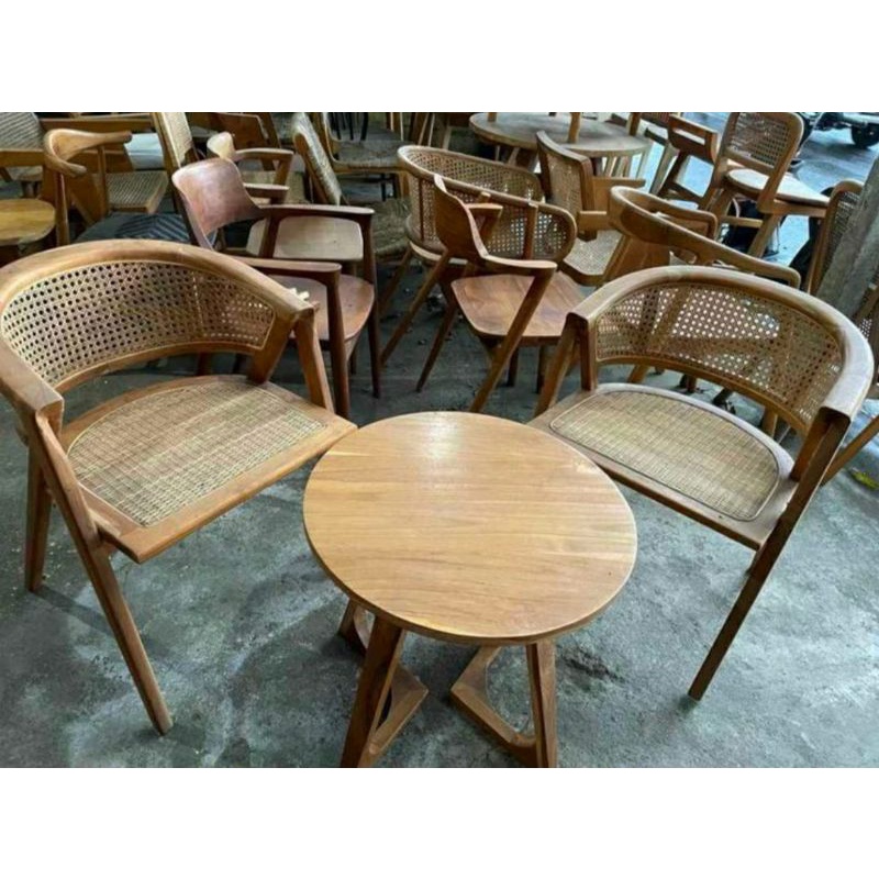 Jual KURSI TERAS, KURSI CAFE, KURSI RESTO, KURSI ROTAN, KURSI SANTAI, KURSI TERAS JATI, KURSI ...