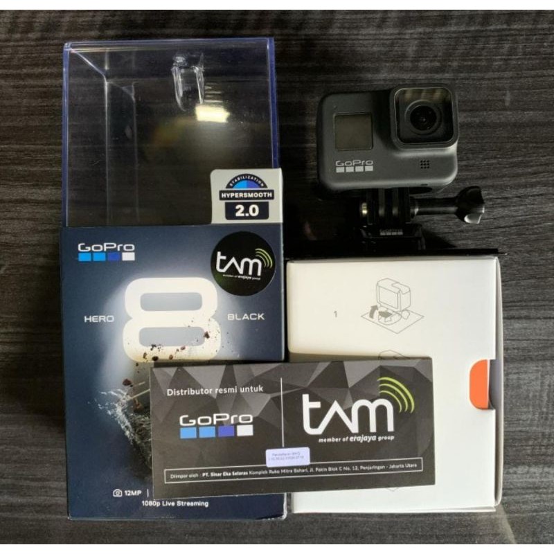 Jual GOPRO 8 BLACK FULLSET SECOND BEKAS | Shopee Indonesia