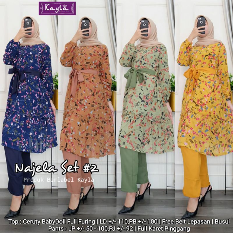 Jual OKSSTORE [TERBARU] NAJELA SET #2 ORIGINAL BY KAYLA NAJELA ...