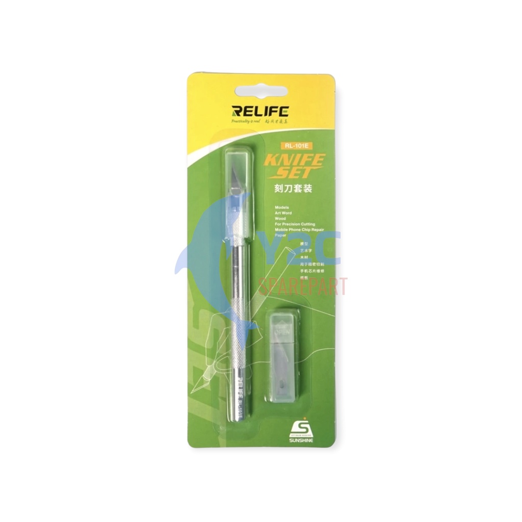 Jual PISAU IC RELIFE RL-101E 6IN1 / ALAT SERVIS SERVICE HP | Shopee ...
