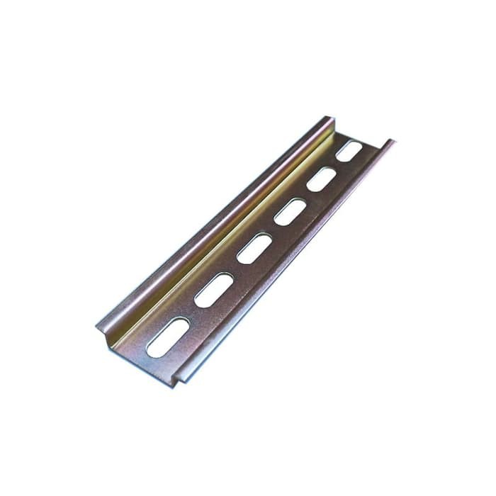 Jual Din Rell MCB 1 Fungsi Alumunium 1Meter | Shopee Indonesia