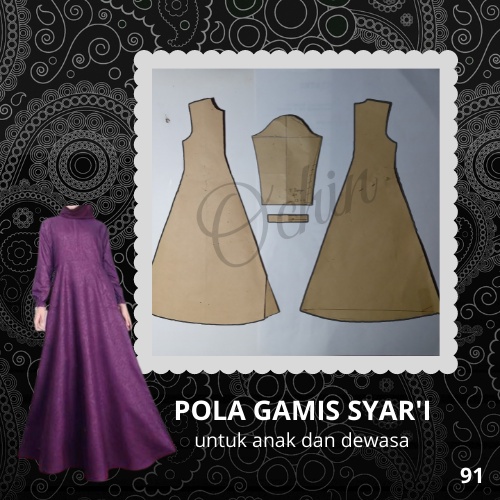 Jual Pola Baju Gamis Syar'i untuk Anak dan Dewasa | Shopee Indonesia