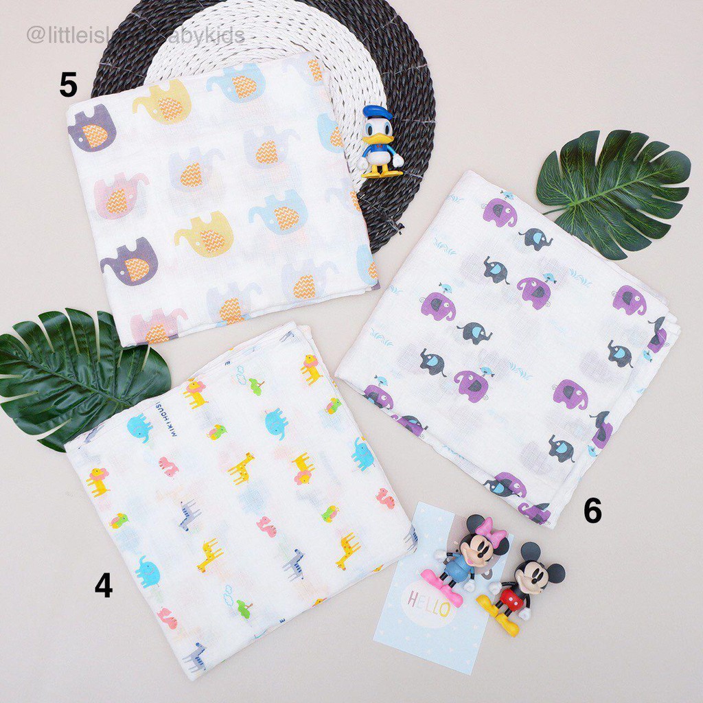 Jual LIN004 - Selimut Bayi Kain Muslin Premium, Soft & Comfortable ...