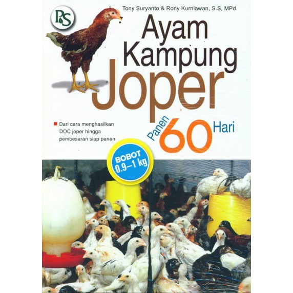 Jual BUKU AYAM KAMPUNG JOPER PANEN 60 HARI / Beternak Ayam Kampung Jowo Super (Joper) 50 Hari ...
