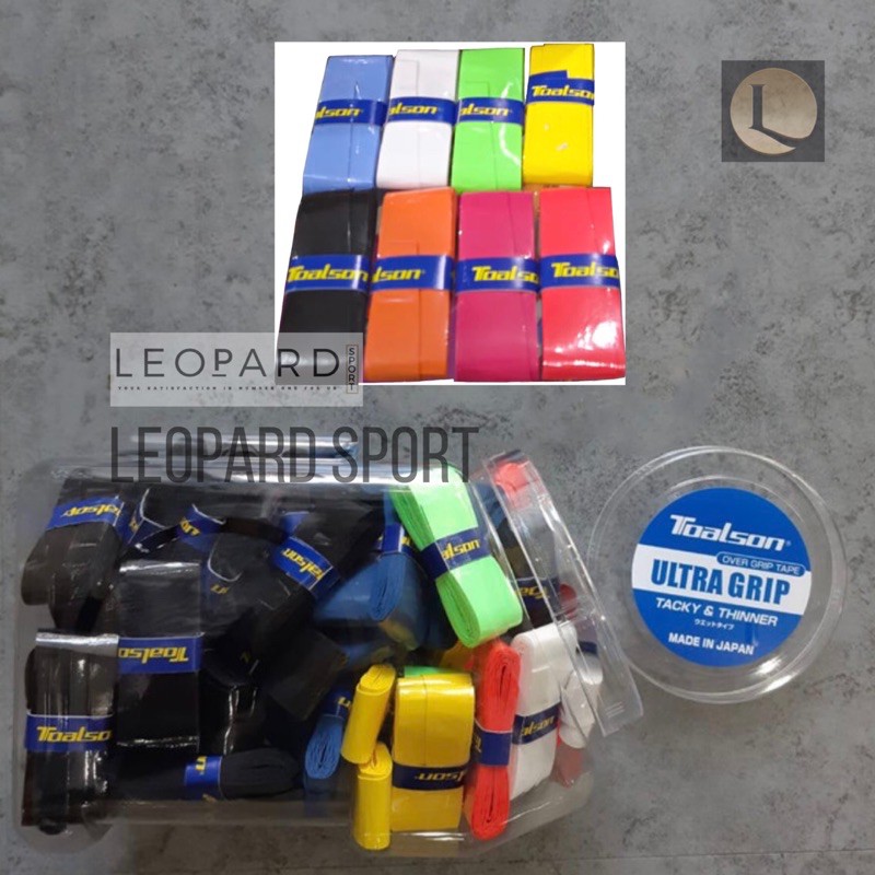 Jual Grip Toalson Ultra grip / grip raket tenis / badminton | Shopee ...