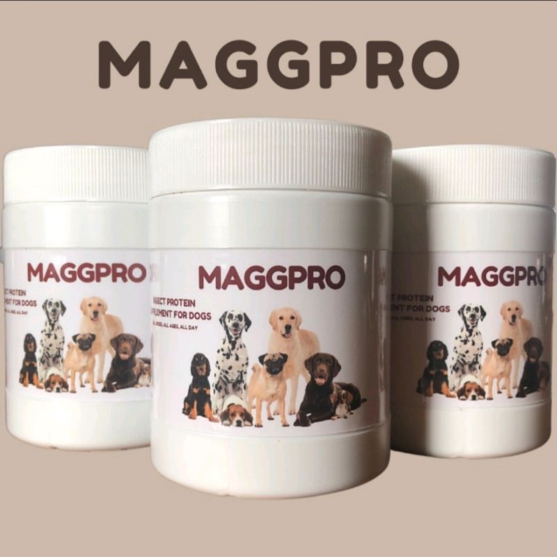 Jual Maggpro Suplemen Makanan KUCING ANJING - Original 250gr | Shopee ...