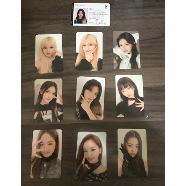 Jual PHOTOCARD PC ID CARD IVE ALBUM ELEVEN yujin leeseo liz gaeul rei ...