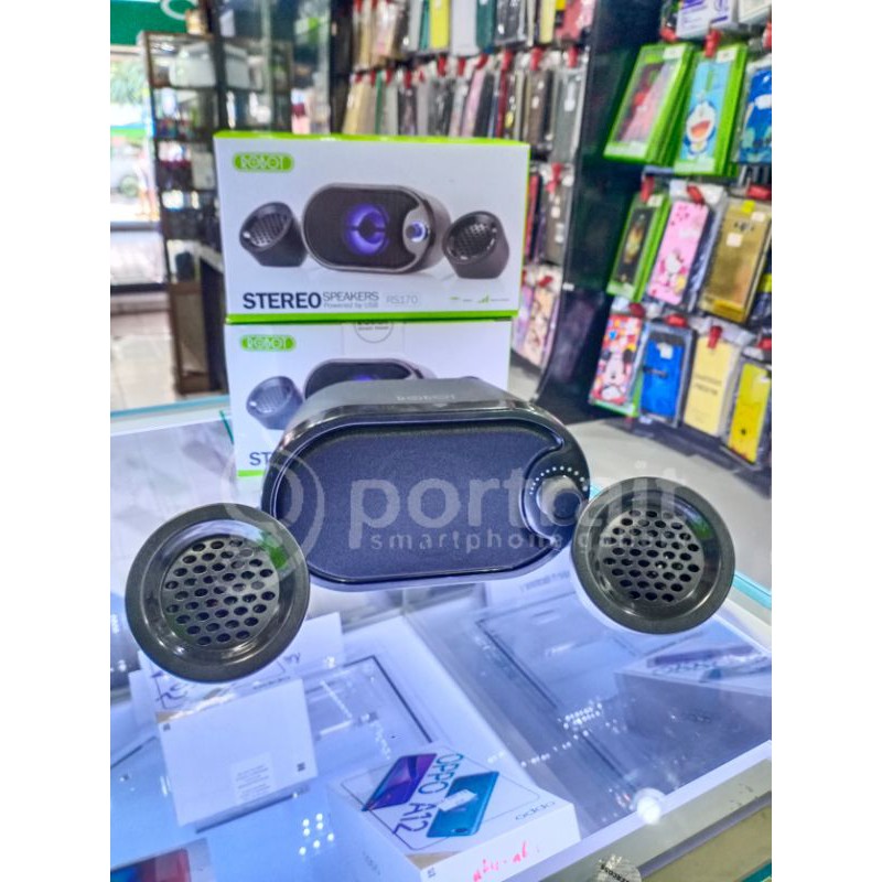 Jual Speaker Robot RS 170 Stereo 60Hz - 18KHz | Shopee Indonesia