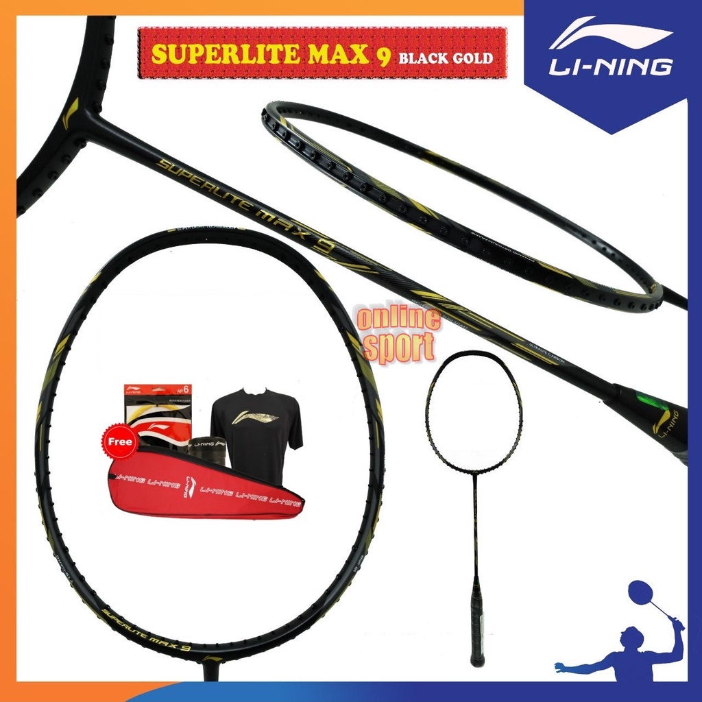 Jual LI NING G Force Superlite Max 9 Raket Badminton LINING Superlite ...
