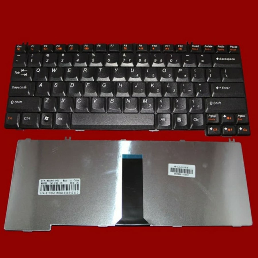 Jual KEYBOARD LENOVO C100 C200 G430 G450 Y410 N100 V100 BLACK | Shopee ...