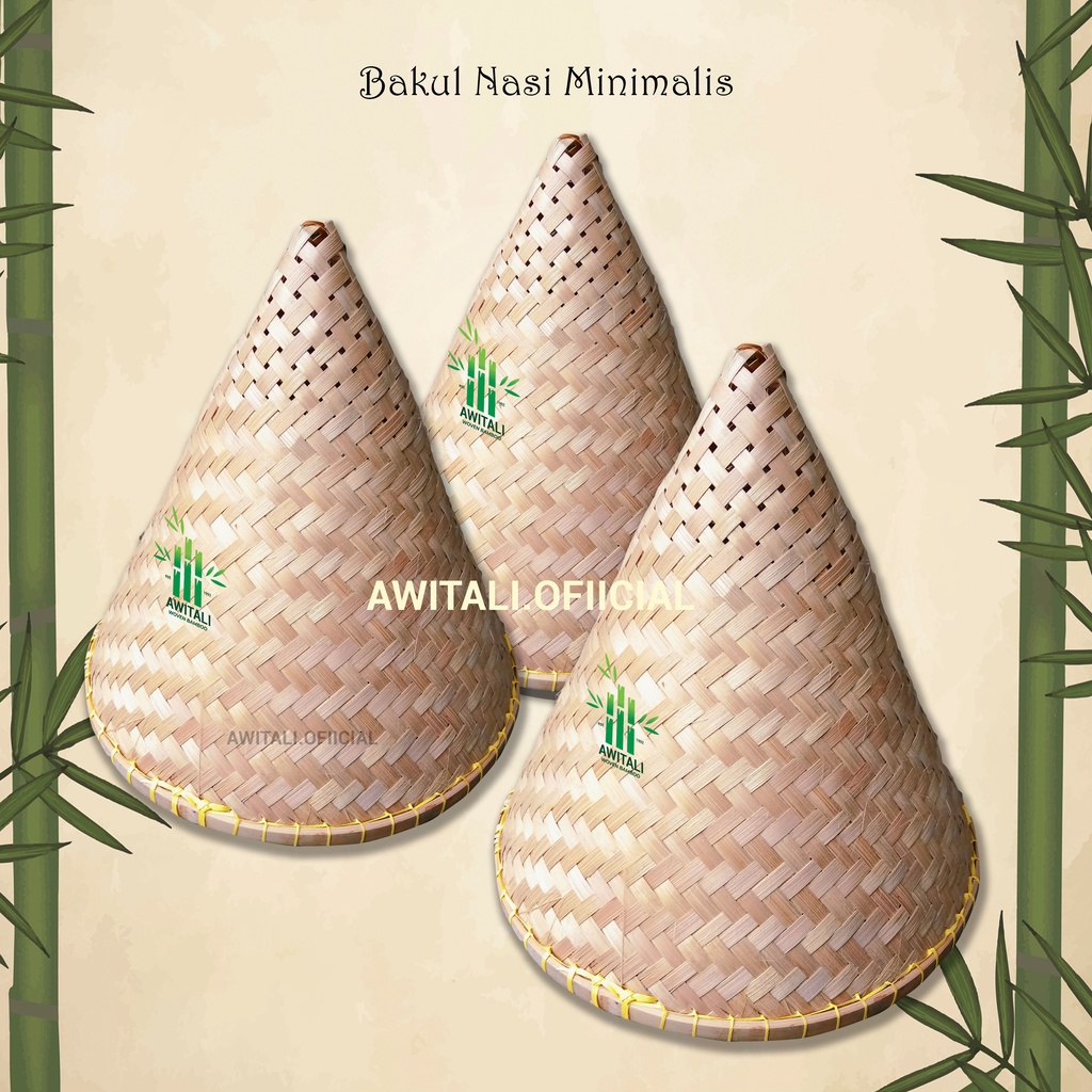 Jual Kerucut Anyaman Bambu Aseupan Awug Kukusan Tumpeng Bambu | Shopee ...