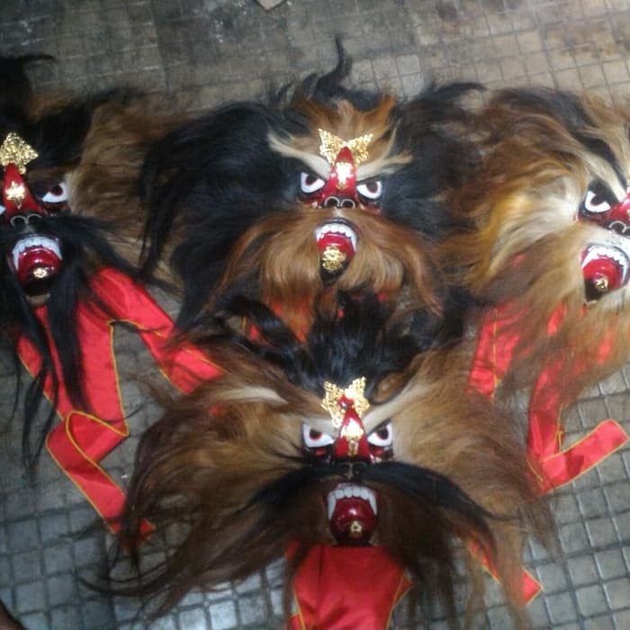 Jual Topeng ganongan reog dan jaranan - MN0268 | Shopee Indonesia