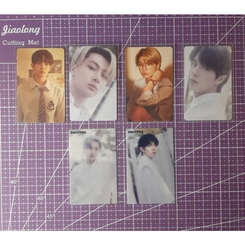 Jual Photocard Enhypen Hakanai Album (Std putih Jake, bene ums Jungwon ...