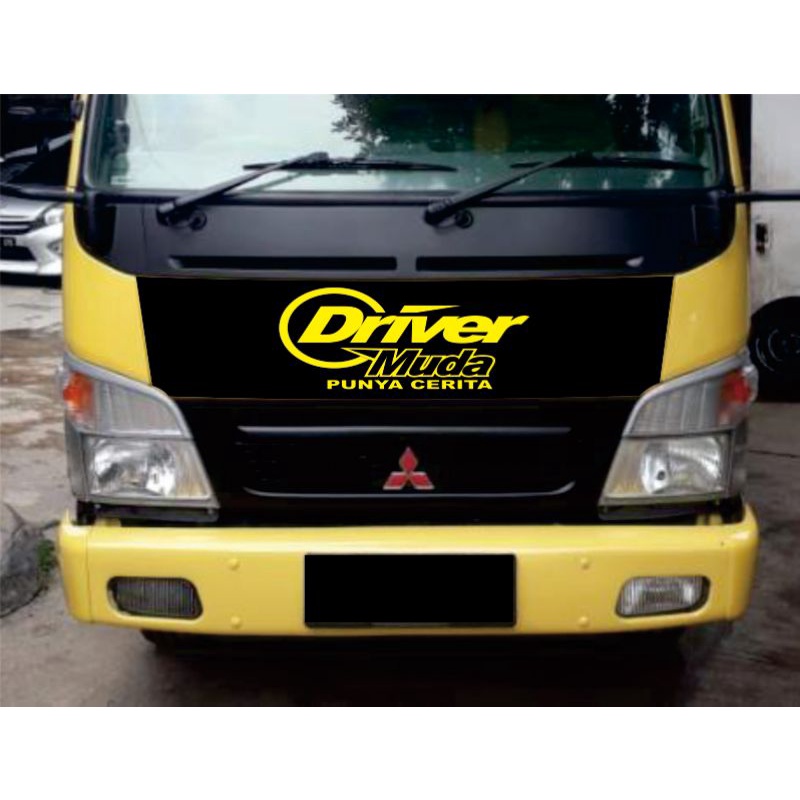 Jual STIKER MOBIL STICKER CUTTING DRIVER MUDA BUAT KABIN DEPAN TRUCK ...